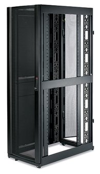APC NetShelter SX 42U Server Rack Enclosure 600mm x 1070mm w/ Sides Bl ...